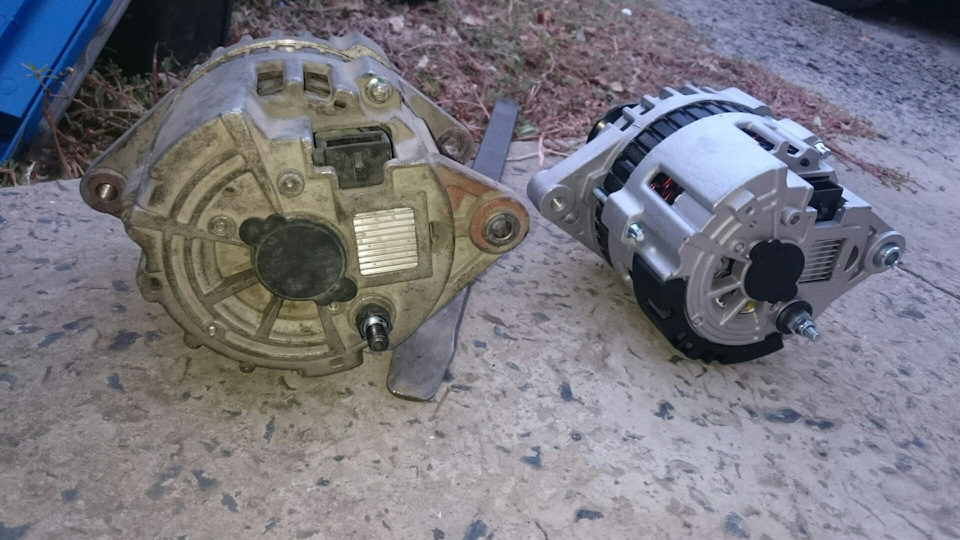 NEXIA N 100 — Установка генератора стартвольт 75А — Daewoo Nexia (2G ...