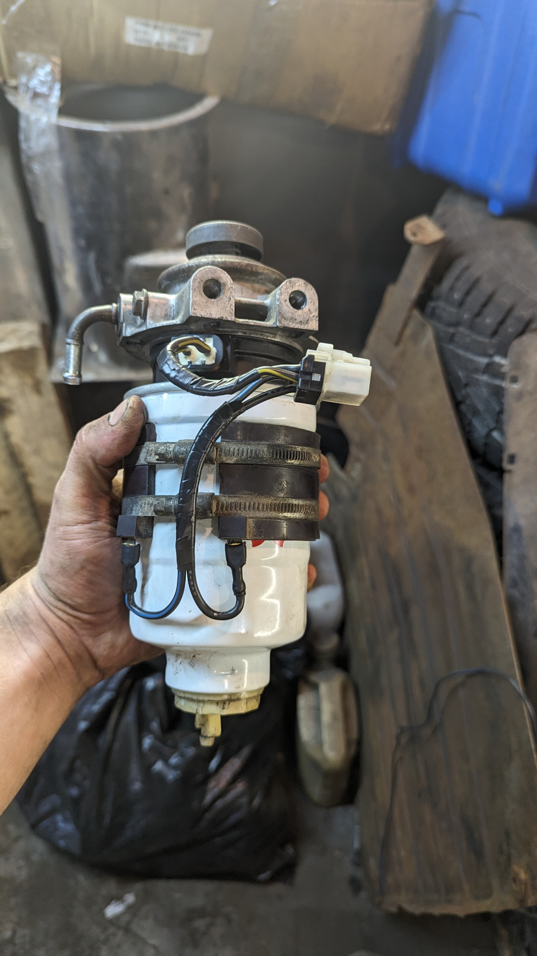 Прикручиваем проточный подогрев солярки — Isuzu Trooper (2G), 3,1 л ...