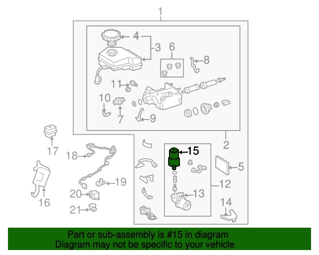 4795030010 Вакуумный усилитель тормозов TOYOTA LEXUS | Запчасти на DRIVE2