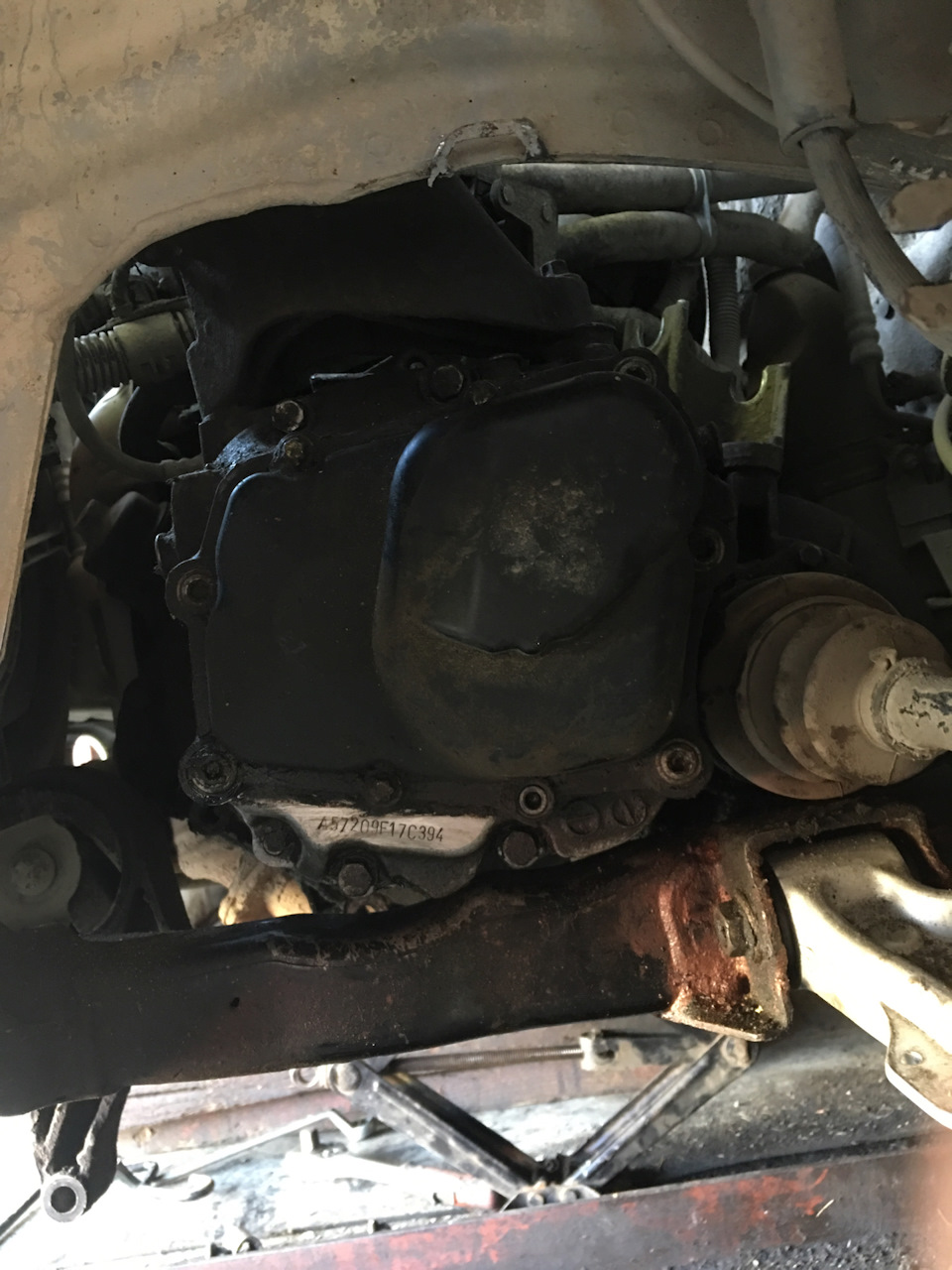 Замена прокладок коробки F 17 — Opel Vectra C, 1,8 л, 2007 года ...