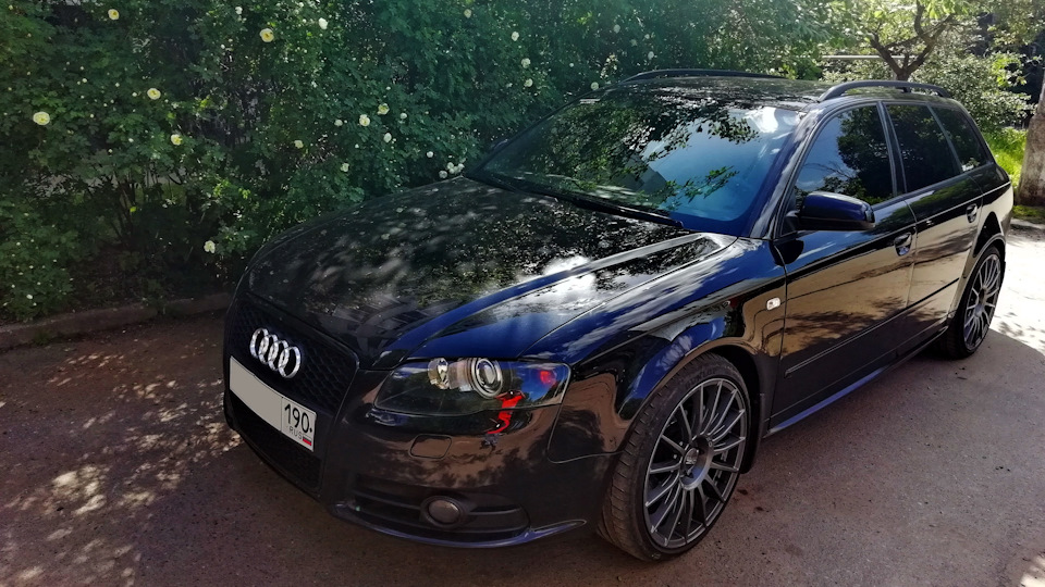 ого, сколько гостей! надо что то написать. — Audi A4 Avant (B7), 2 л ...