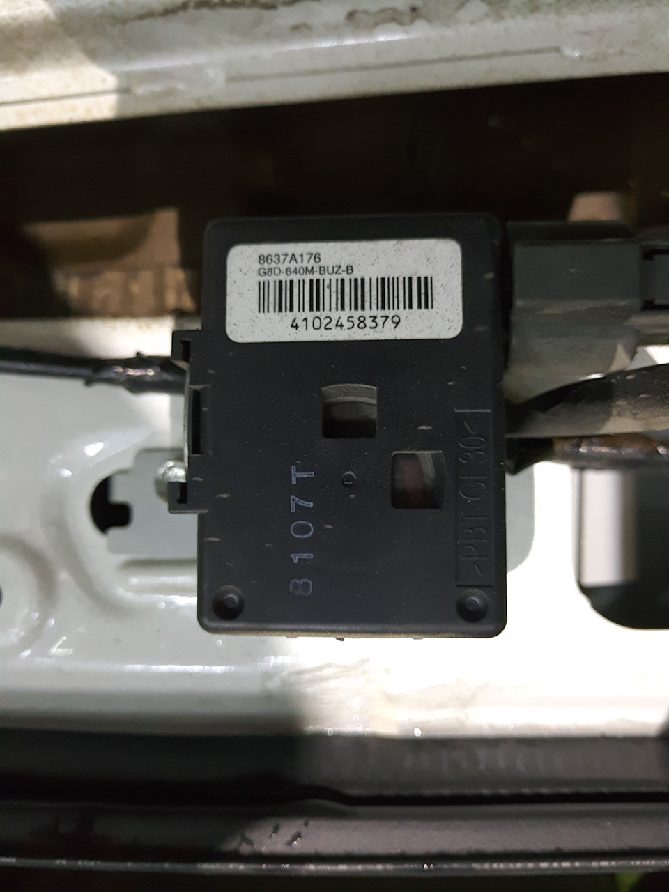 8637A176 ЗУММЕР ДИСТАНЦИОННОГО УПРАВЛЕНИЯ Mitsubishi | Запчасти на DRIVE2