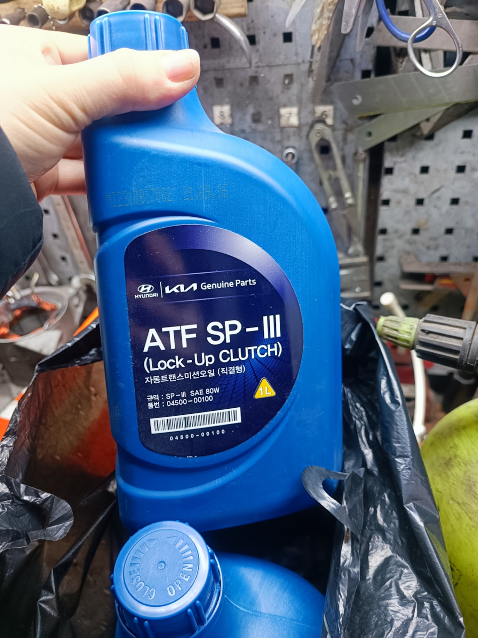 0450000100 МАСЛО ТРАНСМИССИОННОЕ МИНЕРАЛЬНОЕ, МАРКИ "ATF SP III" KIA ...