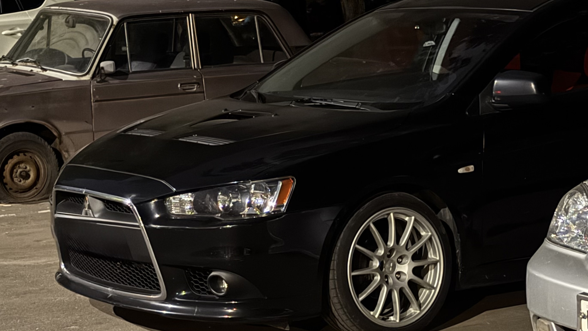 Mitsubishi Lancer X 2.4 бензиновый 2012 | Black Moon на DRIVE2