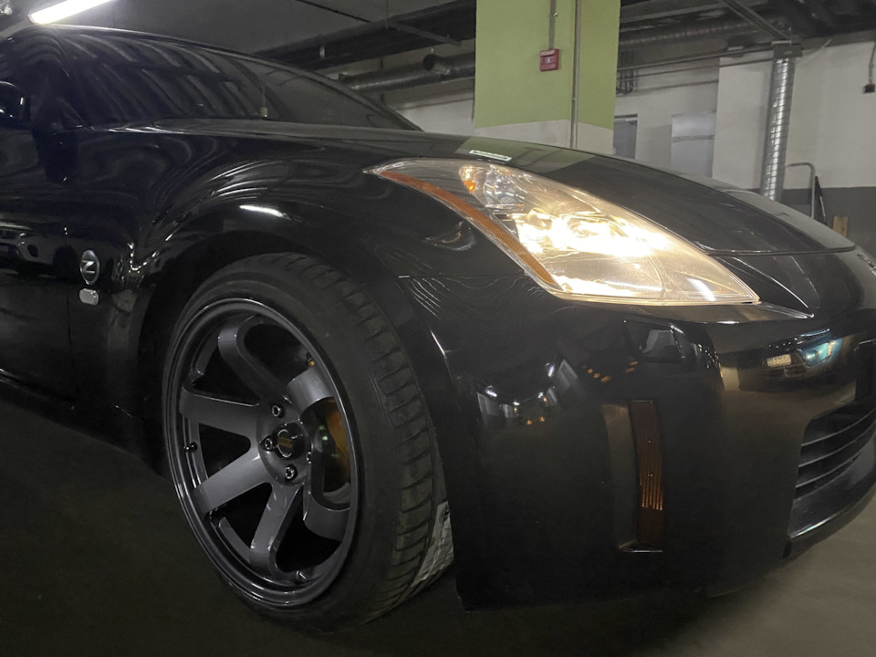 Rays Volk racing TE37 на 350z — Nissan 350Z, 3,5 л, 2005 года ...