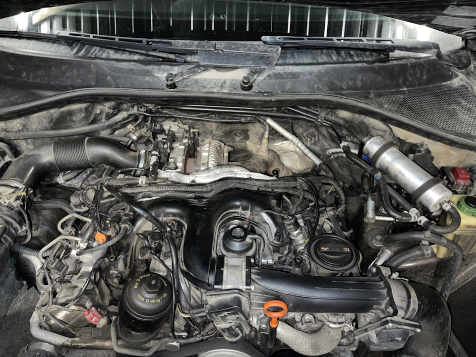 Уплотнительные кольца форсунок — Audi Q7 (1G), 3 л, 2010 года | своими ...