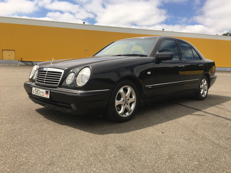 Работы было много… — Mercedes-Benz E-Class (W210), 1998 года | просто ...