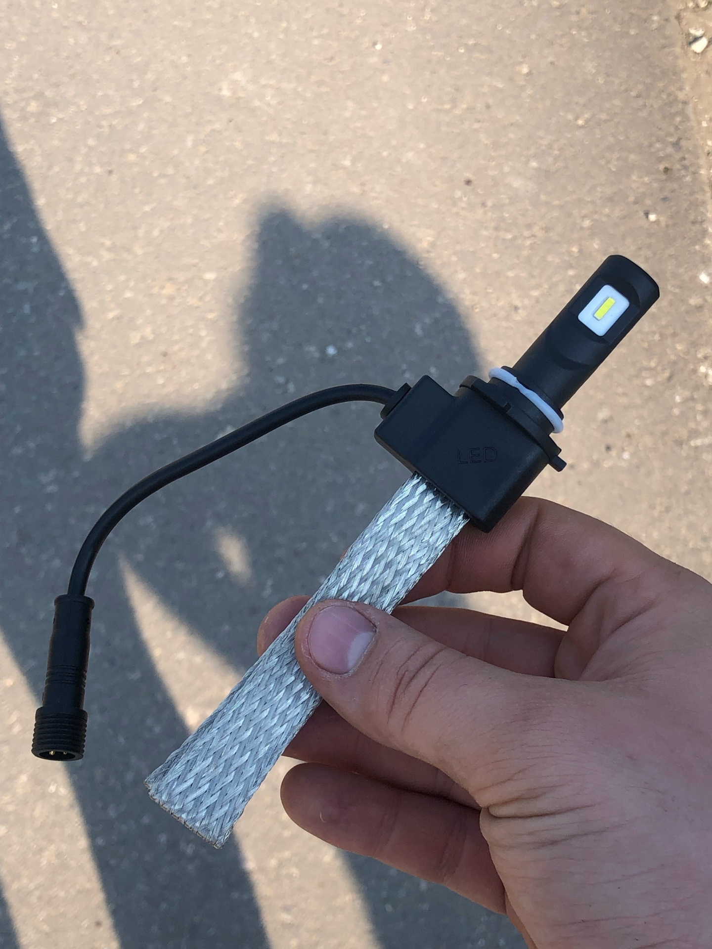 Led в ближний свет. — Toyota Corolla (140/150), 1,6 л, 2008 года ...