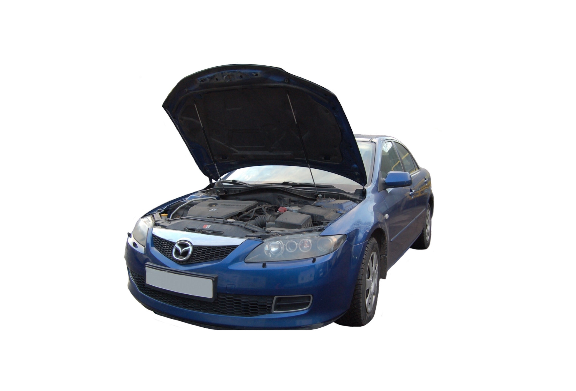 Газовый упор капота Mazda 6 GG с 2мя амортизаторами — Autoinnovation на ...