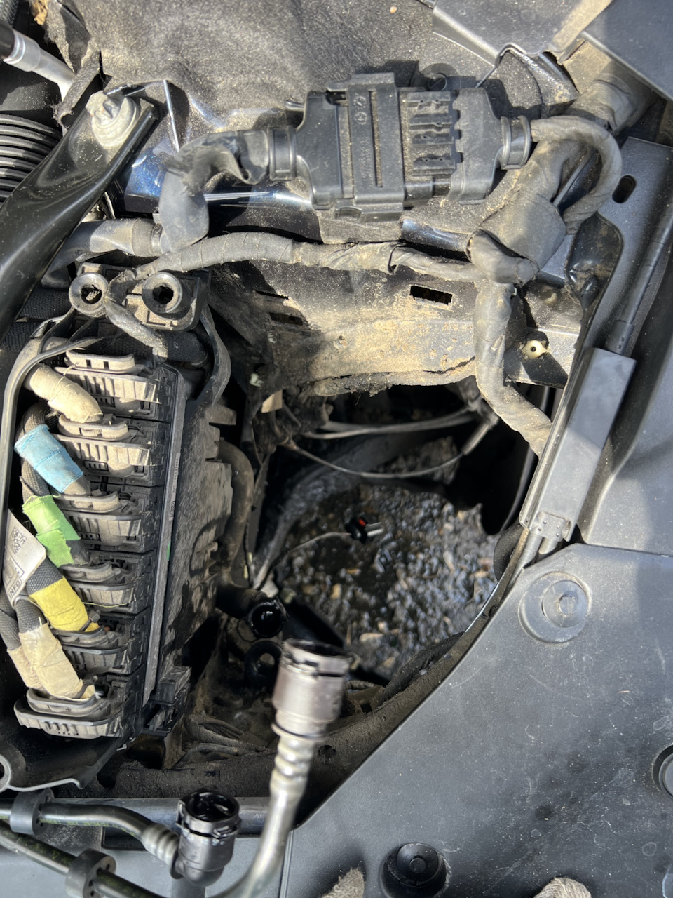 Бачок потик… Самостоятельная замена расширительного бачка — BMW 7 ...