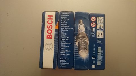 0242235667 Свеча зажигания BOSCH | Запчасти на DRIVE2