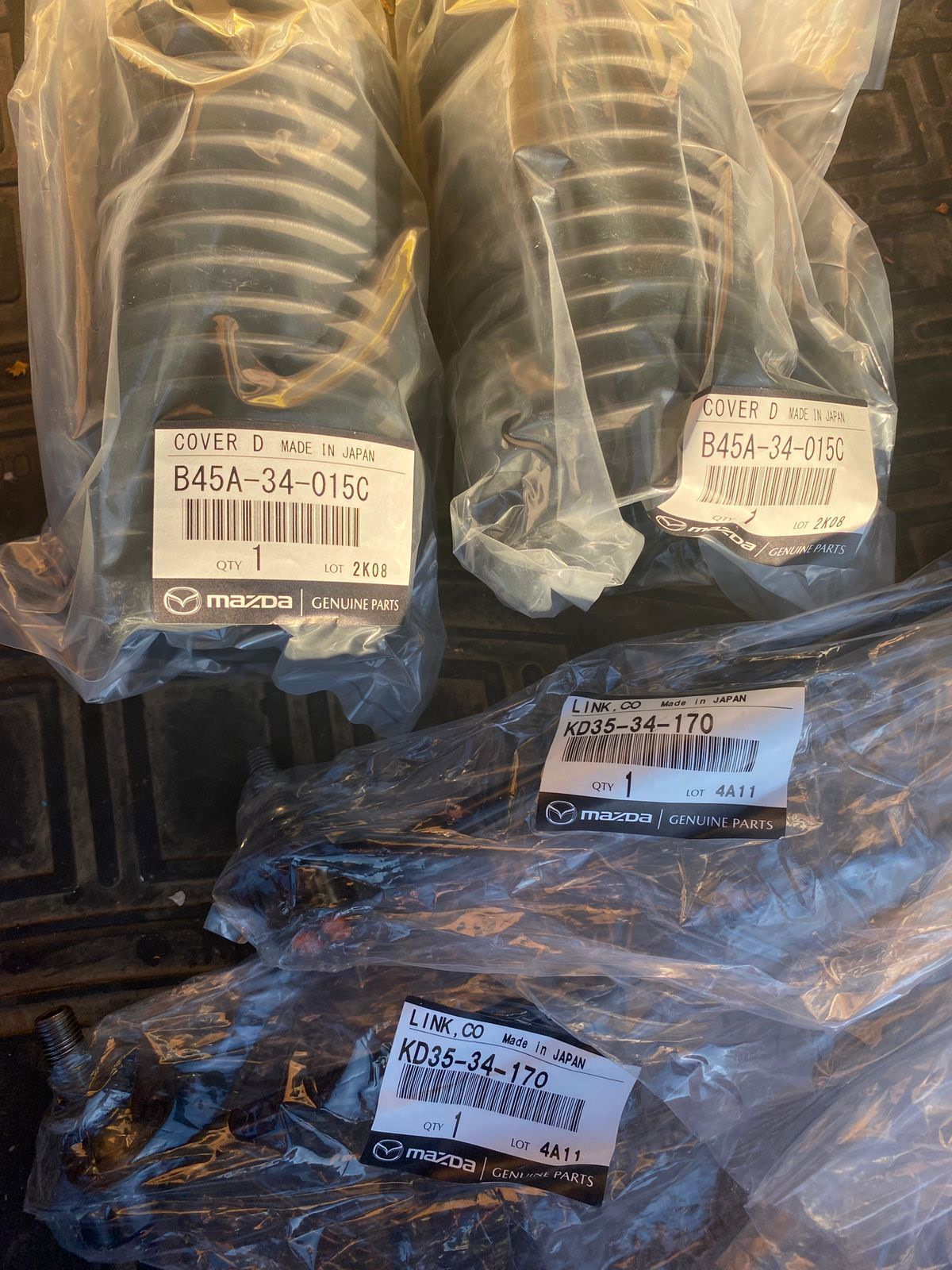 Ревизия передней подвески, замена датчика OCV, замена прокладки ...