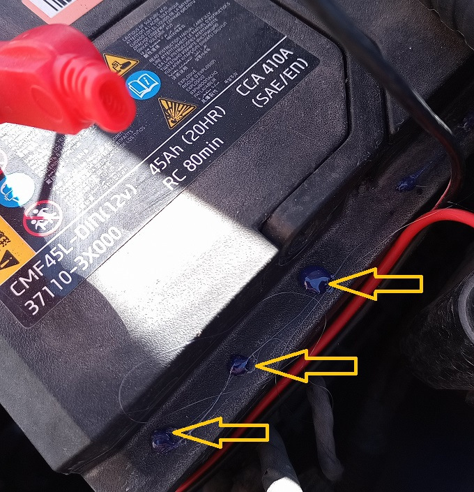 371103X000 АККУМУЛЯТОР 45 А/Ч KIA HYUNDAI | Запчасти на DRIVE2