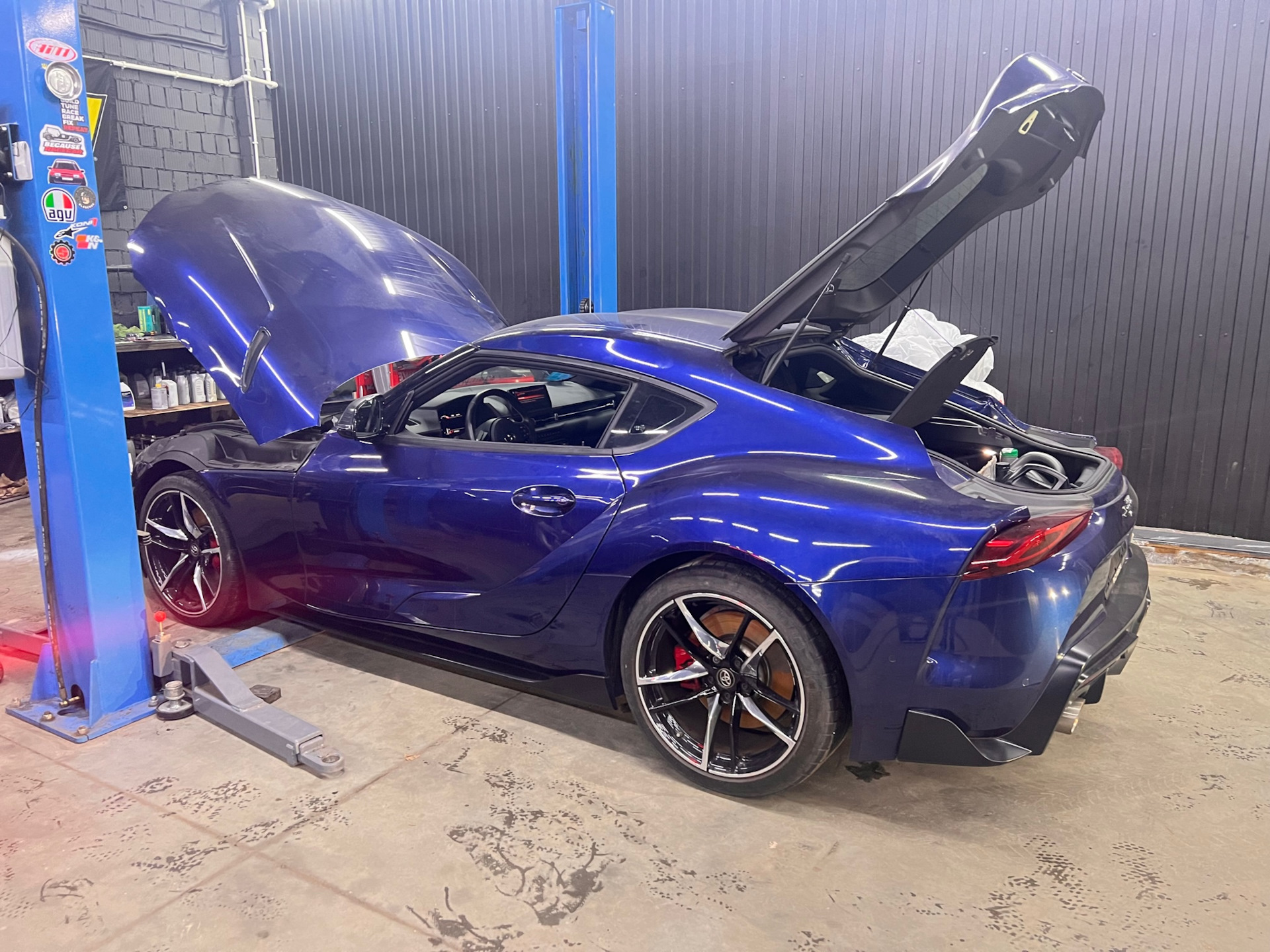 Первое обслуживание — Toyota Supra (90), 3 л, 2019 года | визит на ...