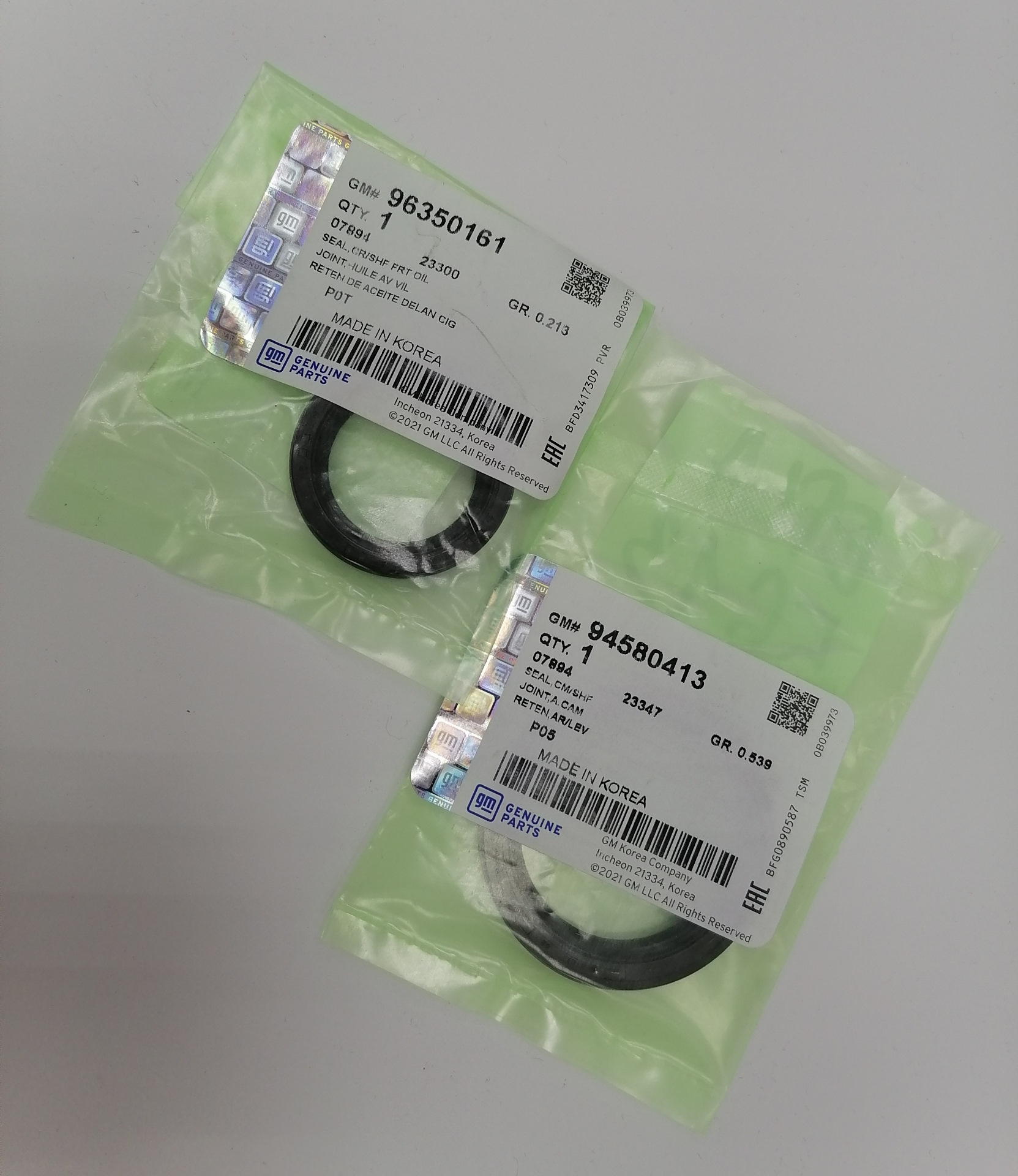 Это всё из-за сальников — Chevrolet Aveo 5-door (1G), 1,4 л, 2004 года ...