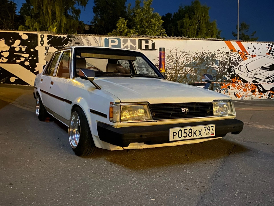 Первая выставка — Toyota Sprinter (70), 1,5 л, 1981 года | встреча | DRIVE2