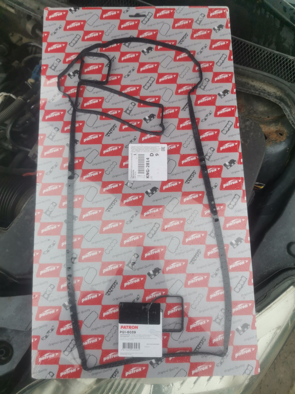 PG16039 Комплект прокладок клапанной крышки Ford Mondeo 1.8 16V 01 ...