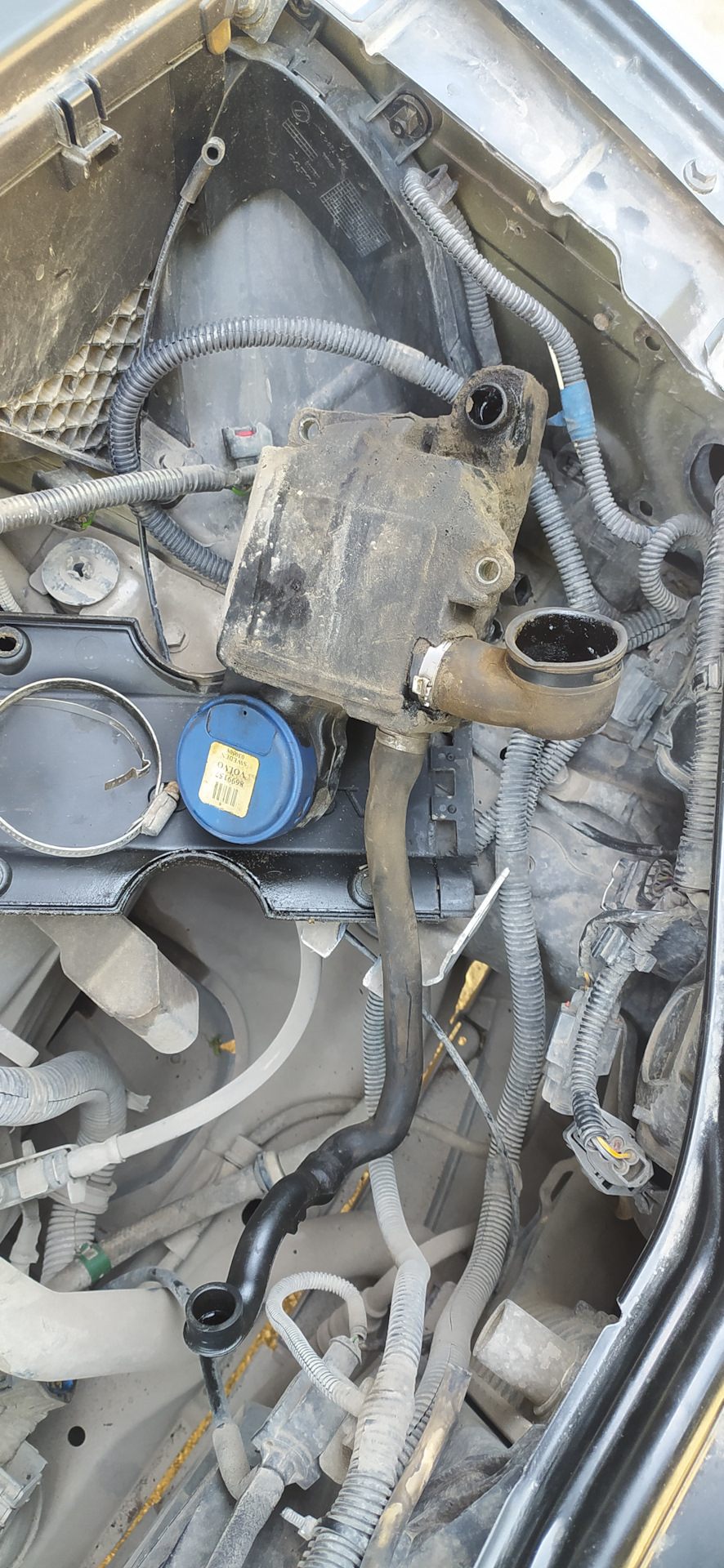 плановое нежданное ТО ВКГ — Volvo S60 (1G), 2,4 л, 2002 года | своими ...