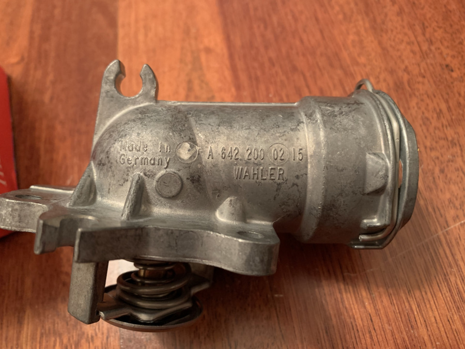 Замена термостата OM642 — Mercedes-Benz M-Class (W166), 3 л, 2014 года ...