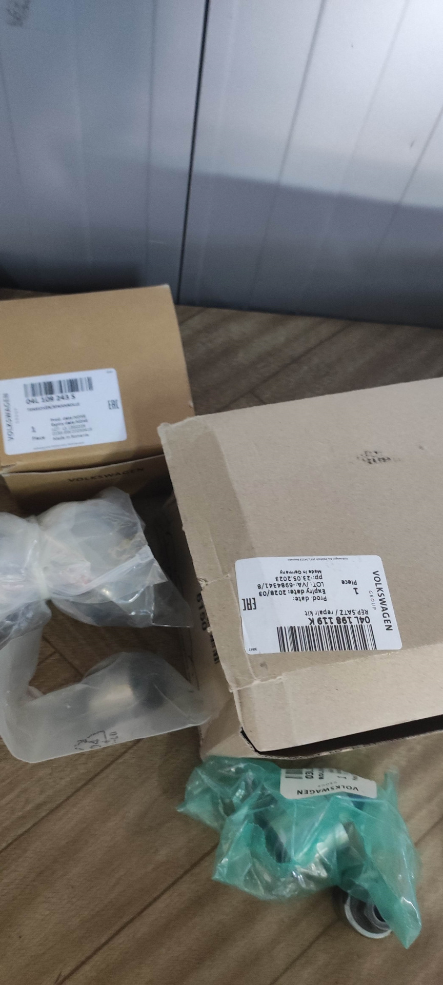 Замена ремня ГРМ на 2.0 дизель DBGC — Volkswagen Tiguan (2G), 2 л, 2018 ...