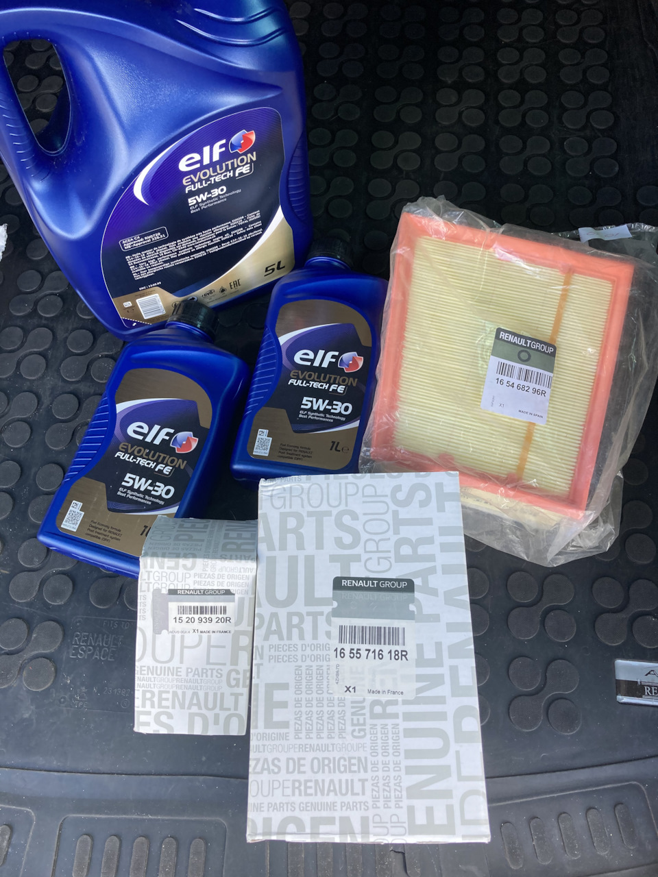 165468296R Фильтр возд RENAULT | Запчасти на DRIVE2