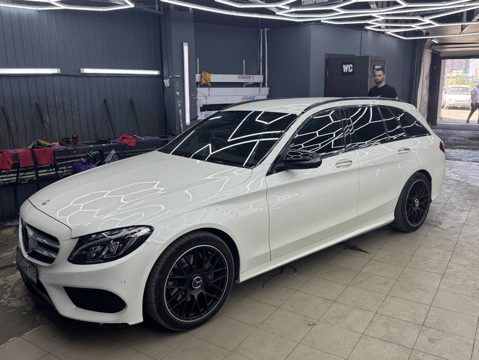 Продажа, ТО и обновленный внешний вид — Mercedes-Benz C-Class Estate (S205), 1,6 л, 2016 года ...