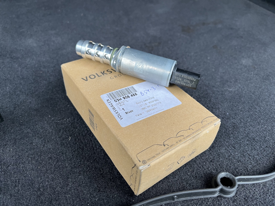 Замена клапана фаз — Volkswagen Touareg (2G), 3,6 л, 2013 года | визит ...