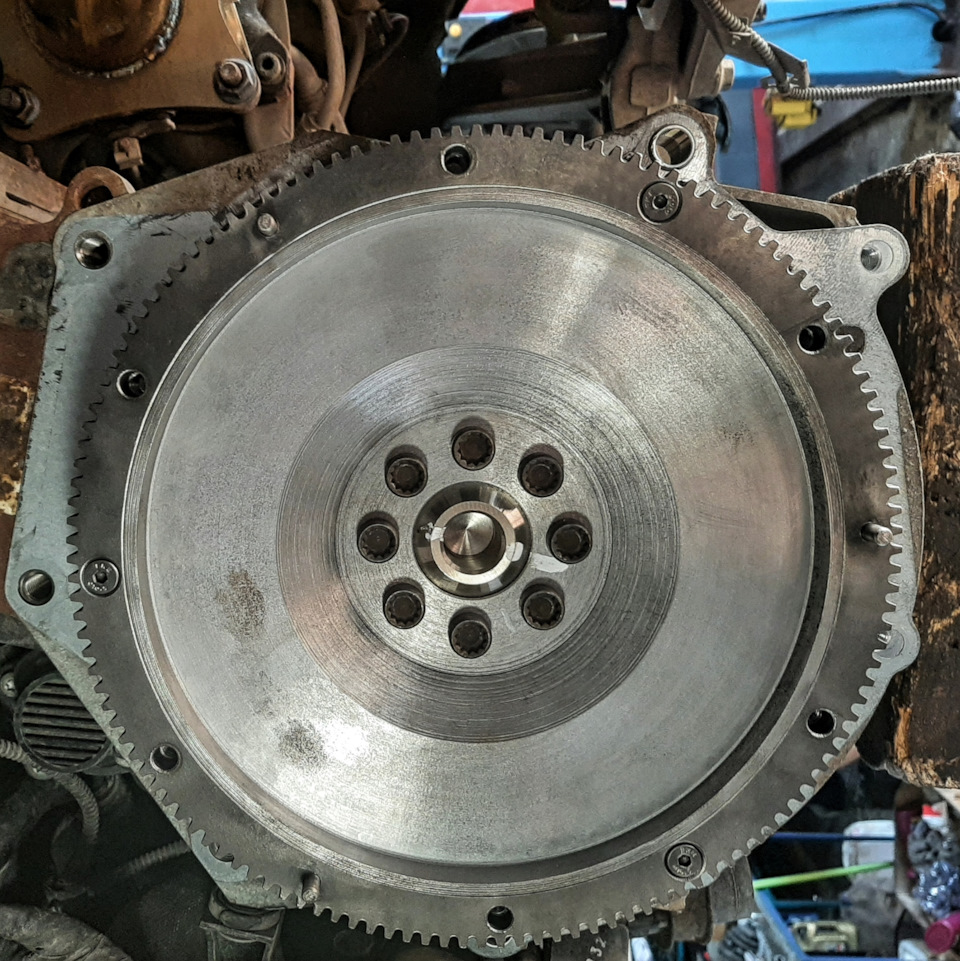 Сцепление mq250. Переход на одномассовый маховик + корзина от VR6 ...