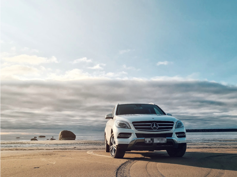 ТО и замена компрессора пневым — Mercedes-Benz M-Class (W166), 3 л ...