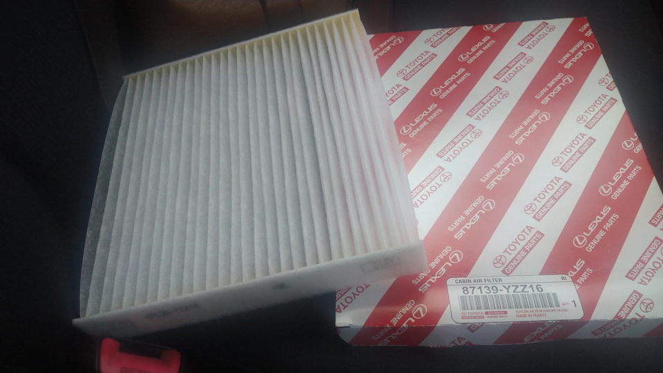 87139YZZ16 Фильтр салона TOYOTA LEXUS | Запчасти на DRIVE2