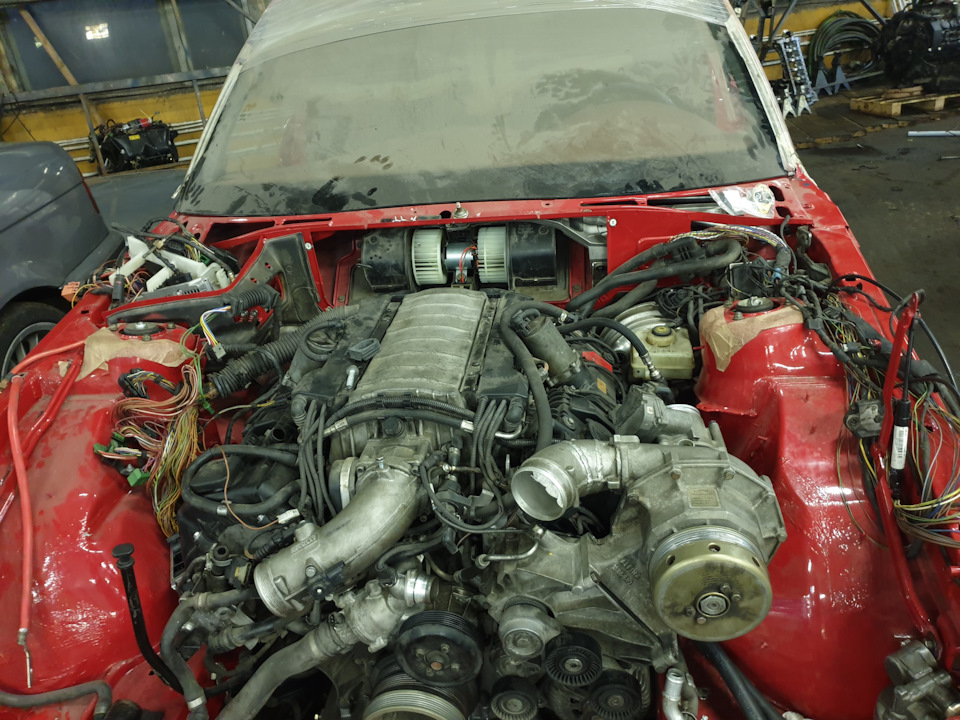 Итак, накинул новый мотор 500лс n62b44 Supercharger — BMW 5 series (E34 ...