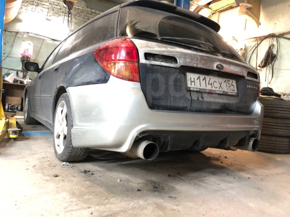 Выбор заднего бампера — Subaru Legacy (BL/BP), 2,5 л, 2004 года ...