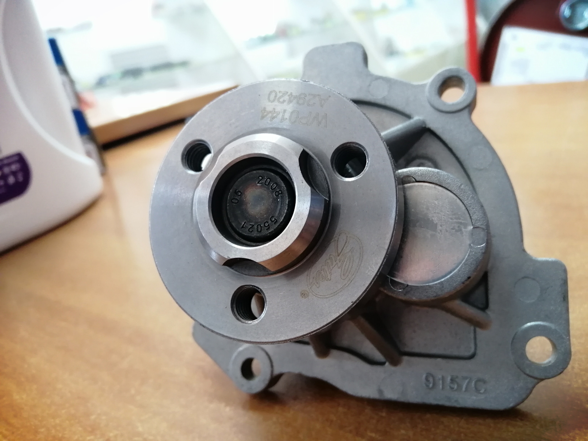 Замена помпы GATES — Opel Vectra C, 1,8 л, 2006 года | плановое ТО | DRIVE2