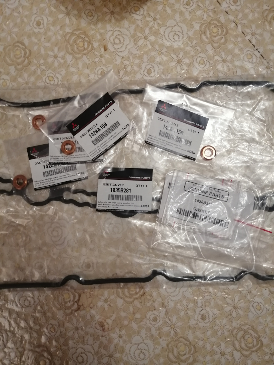 Регулировка клапанов 4n15 — Mitsubishi Pajero Sport (3G), 2,4 л, 2018 ...