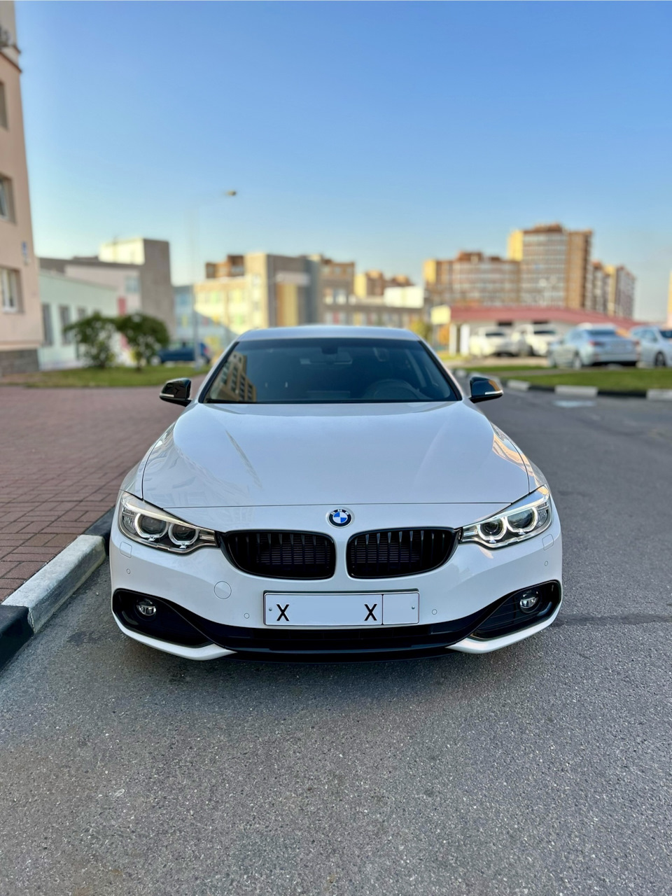 Замена решетки и ПТФ — BMW 4 series (F32), 2 л, 2014 года | расходники ...