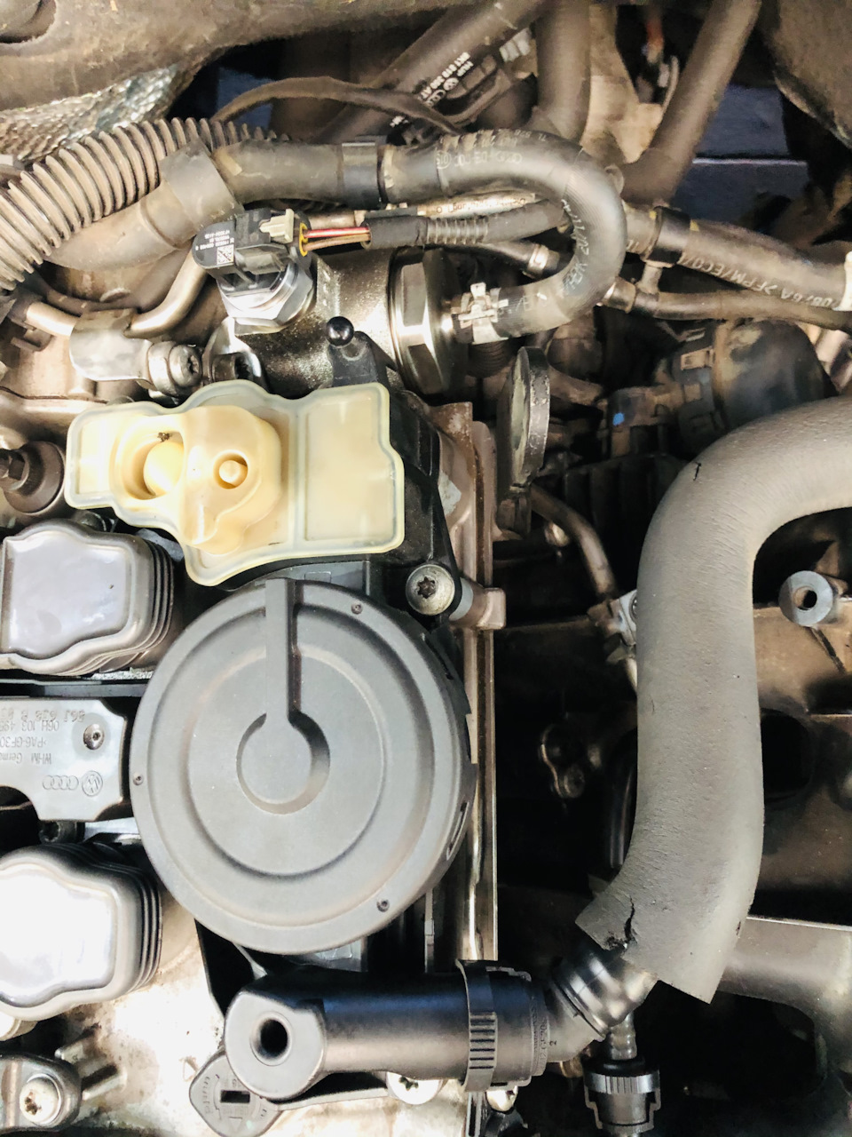 P2188 — богатая смесь на ХХ. — Audi A5 (1G), 2 л, 2012 года | визит на ...