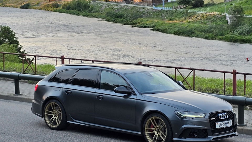 Audi RS6 (C7) 4.0 бензиновый 2015 | DAYTONAGRAU MATT EFFECT на DRIVE2