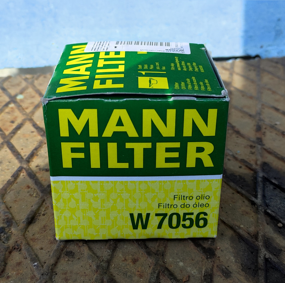 W7056 Масляный фильтр MANN FILTER | Запчасти на DRIVE2