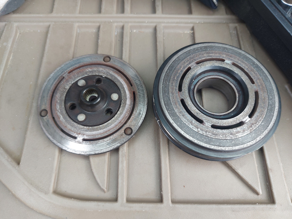 34. Замена подшипника компрессора + 31219708 — Volvo V60 (1G), 2 л ...