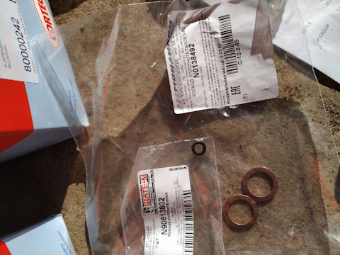 N0138492 Прокладка сливного болта масляного поддона (14x20mm) /, Opel ...