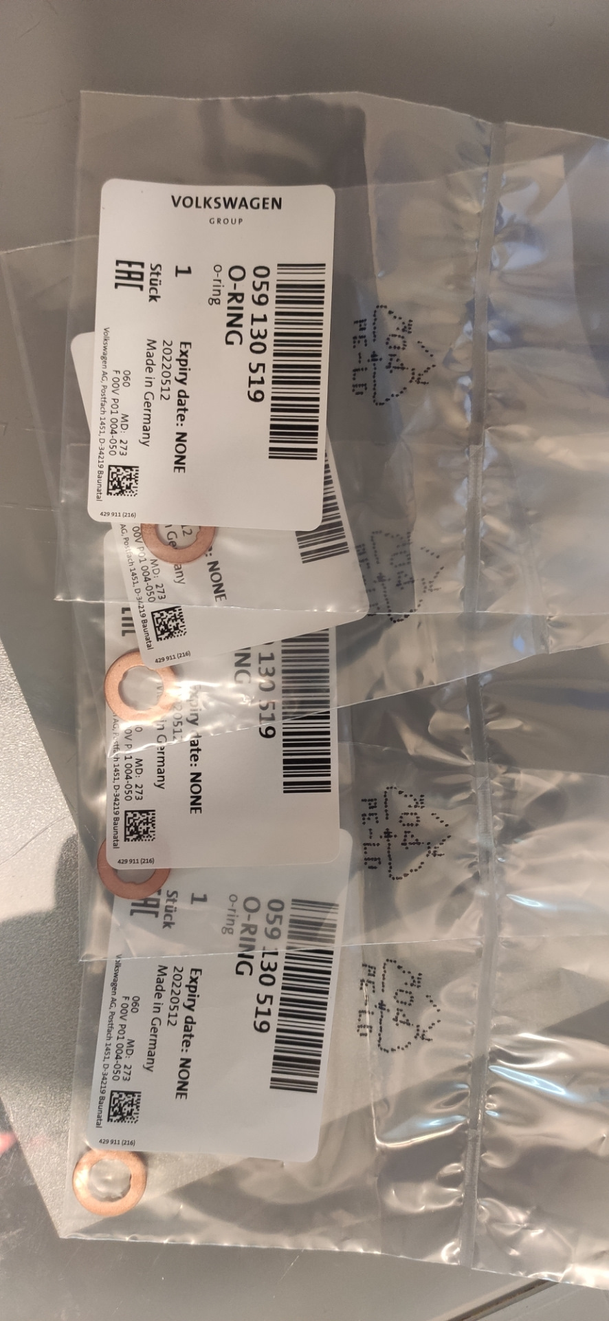 F00VP01004 Уплотнительное кольцо BOSCH | Запчасти на DRIVE2