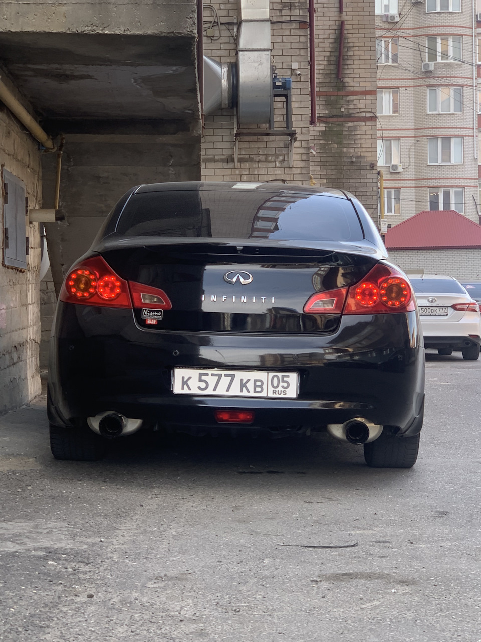 Выхлопные банки HKS — Infiniti G25, 2,5 л, 2011 года | тюнинг | DRIVE2