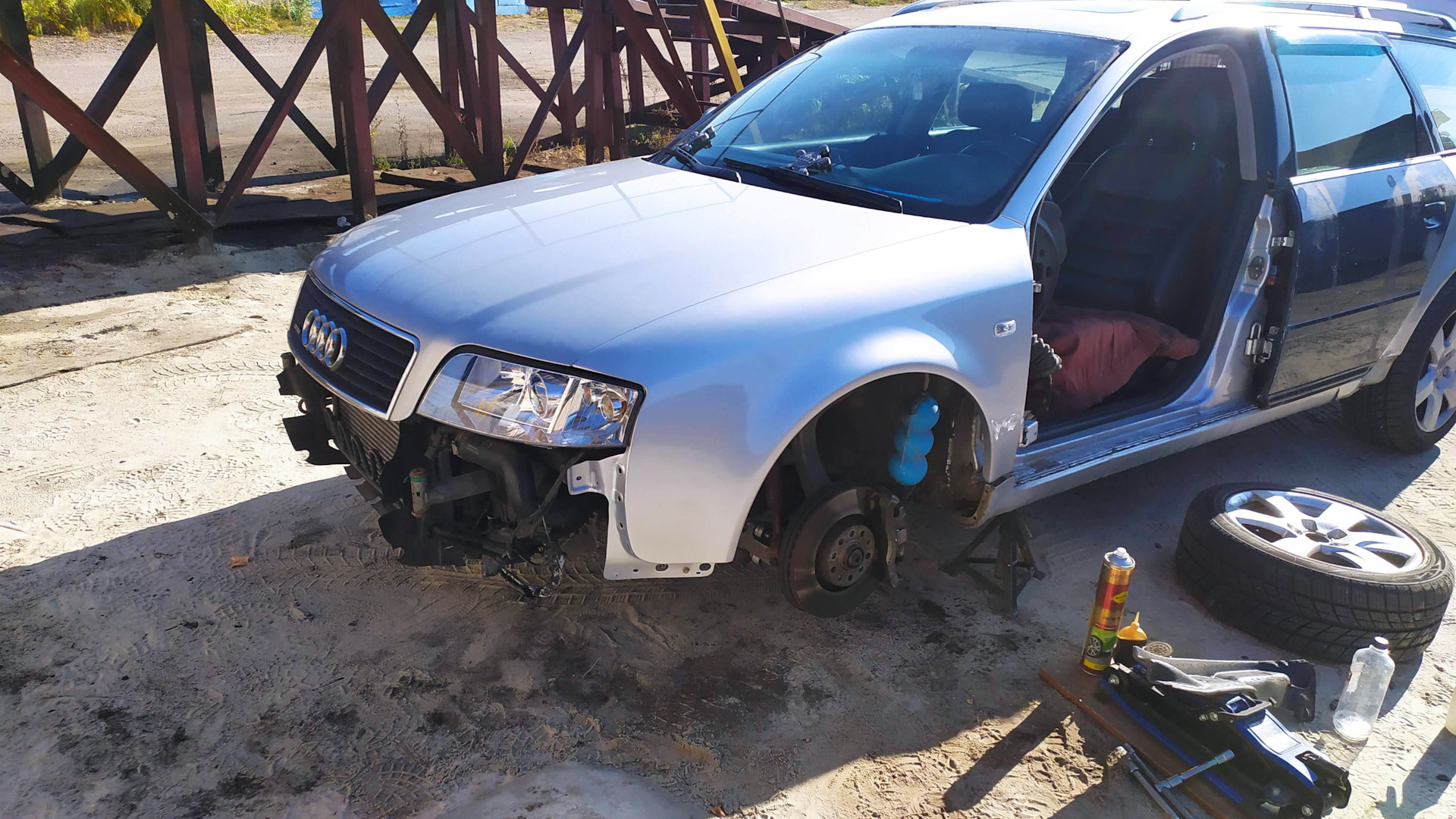 Крылья пластиковые А6С5 — Audi A6 Avant (C5), 1,9 л, 2003 года | кузовной ремонт | DRIVE2