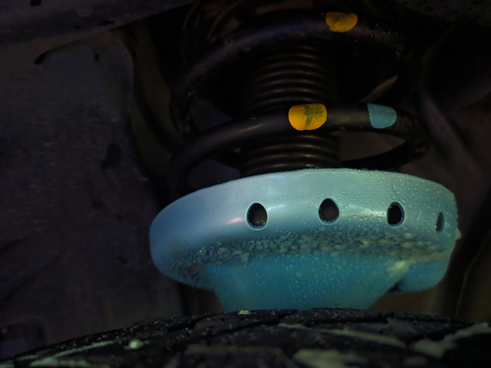 Год владения OUTBACK-ом (KYB New SR, лифт-проставки, втулки переднего ...