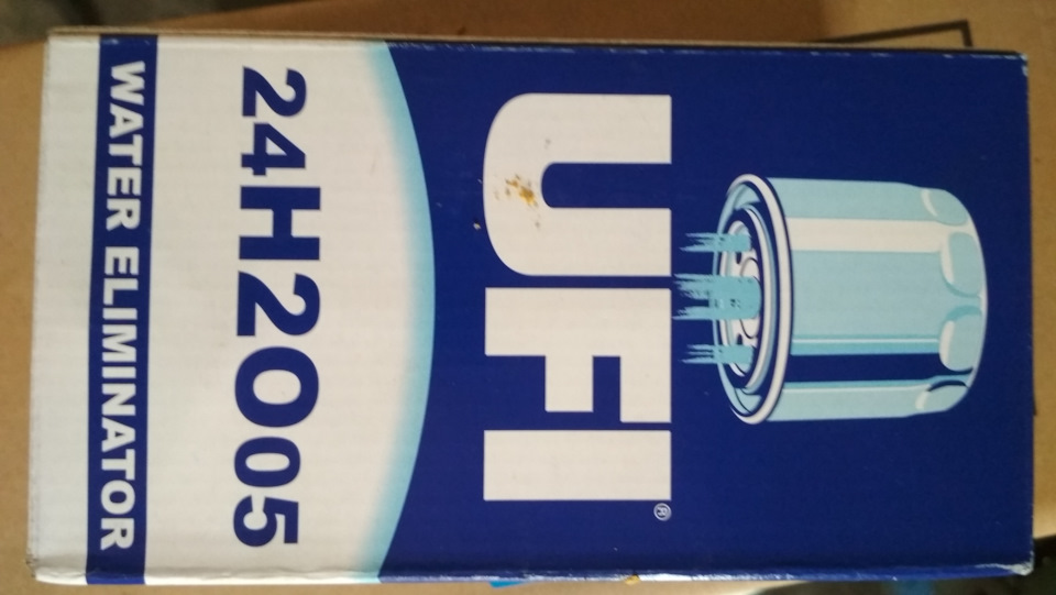 24H2005 Топливный фильтр UFI | Запчасти на DRIVE2