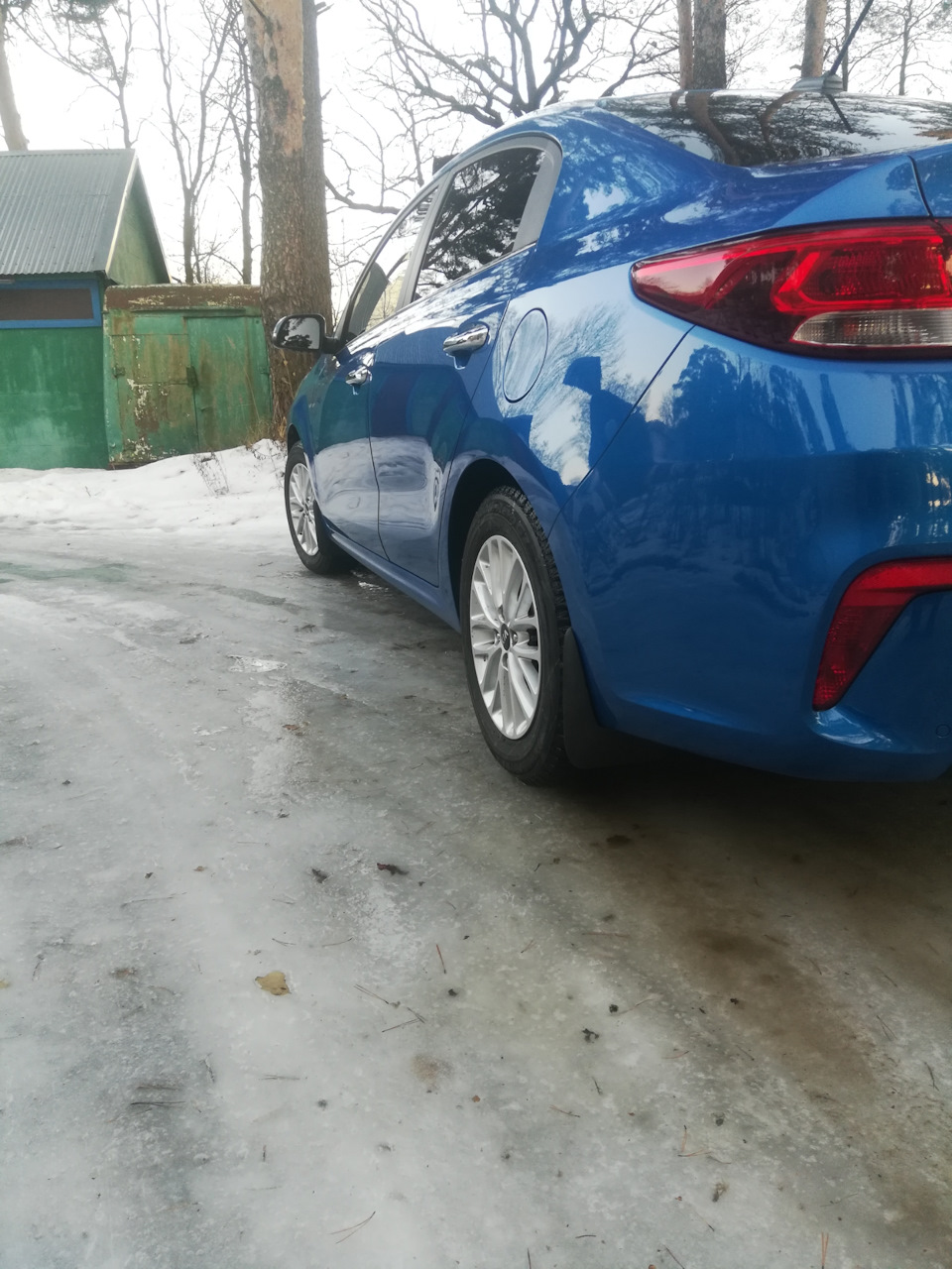 Брызговики — KIA Rio (4G), 1,6 л, 2018 года | аксессуары | DRIVE2
