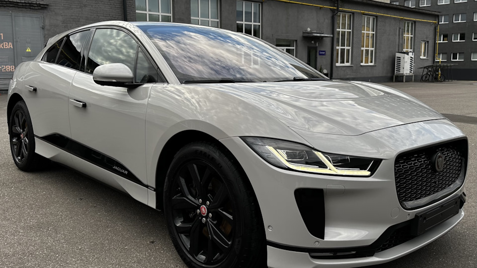 Jaguar I-Pace электрический 2018 | BORASCO GREY на DRIVE2