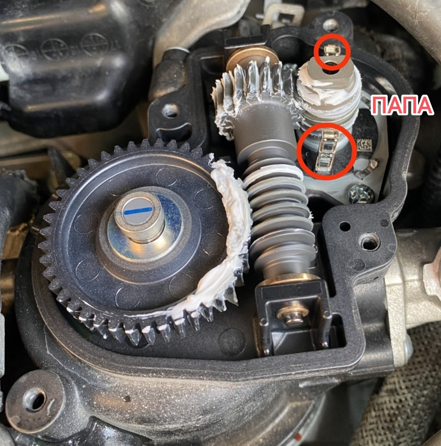 Профилактика клапана управления потоками охлаждающей жидкости в сборе ...