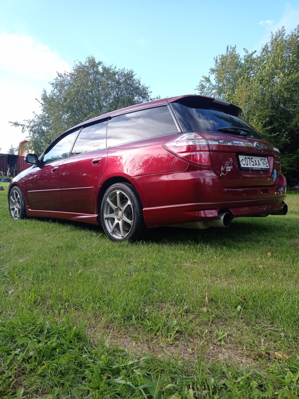 The end — Subaru Legacy (BL/BP), 2 л, 2008 года | продажа машины | DRIVE2