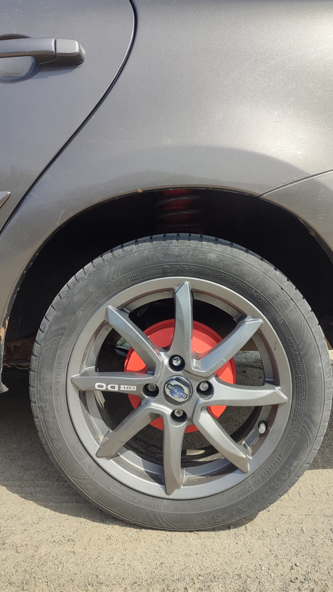 Задние стойки устали, потек амортизатор. — Datsun on-Do, 1,6 л, 2017 ...